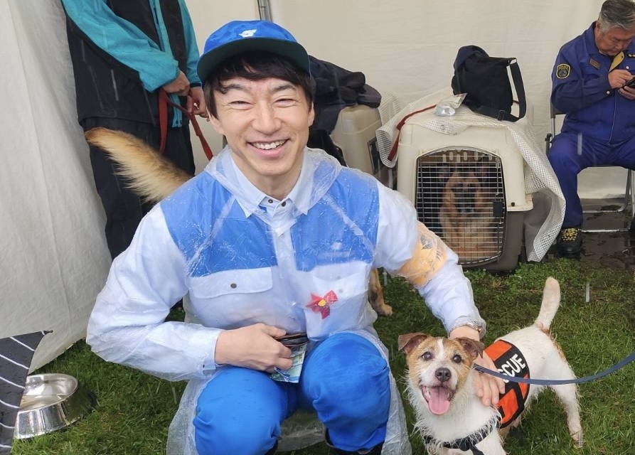 利根川水系の水防演習（2025年5月17日）で出会ったジャパンケネルクラブの救助犬 - 金井たかし（カナイタカシ） ｜ 選挙ドットコム | Cheriee NEWS