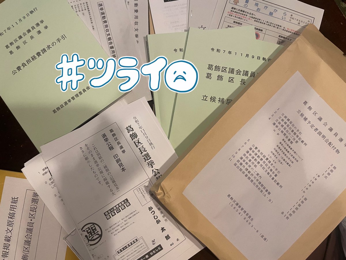 大量の資料と書類作成 - 岩見なつよ（イワミナツヨ） ｜ 選挙ドットコム