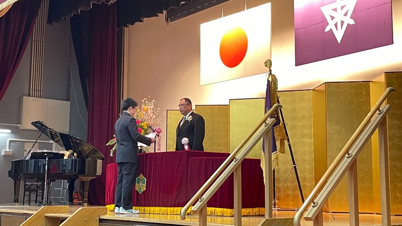 19日午前、墨田区立本所中学校の卒業式に出席、2時間にわたり、感動的かつとても楽しい時間を過ご... - 松島みどり（マツシマミドリ ...