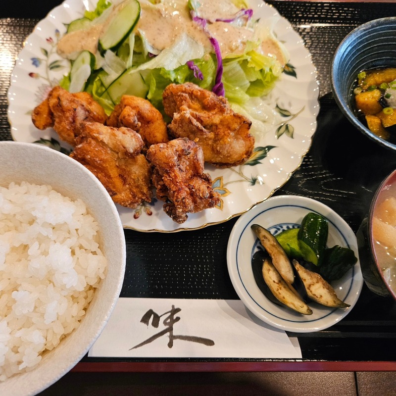 〇からあげ定食玉造ショッピングセンターにある酒肴処「澤よし」ランチメニューが大幅リニューアルリ... - 鳥海なおき（トリウミナオキ ...