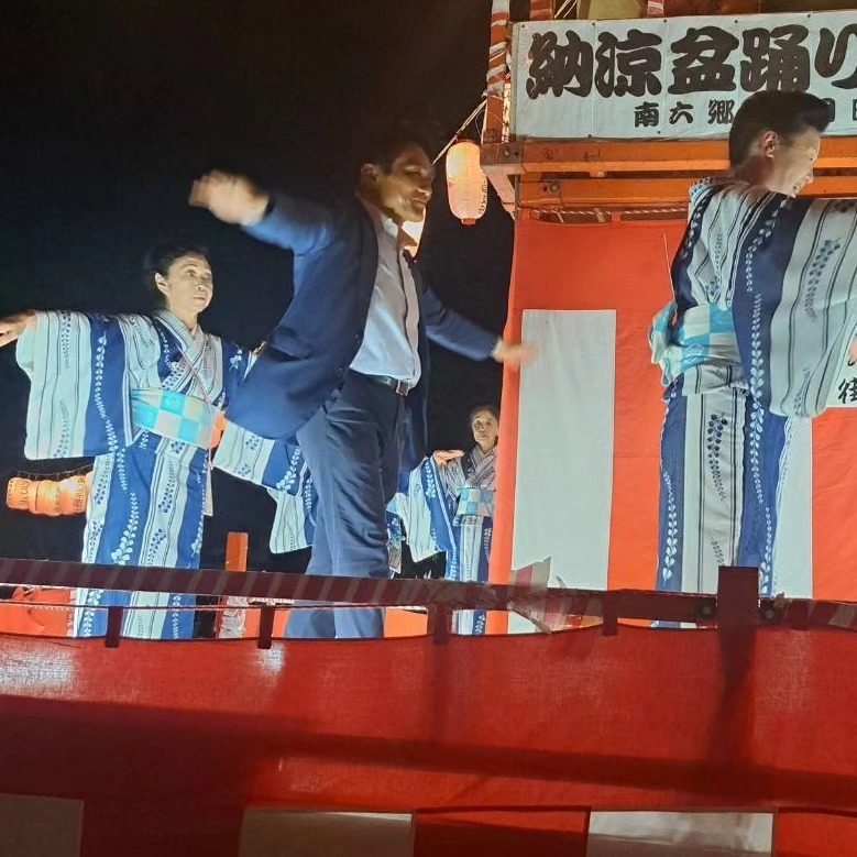 先日は、南六郷一丁目町会様の盆踊り会にお伺い致しました。 - 鈴木あきひろ（スズキアキヒロ） ｜ 選挙ドットコム