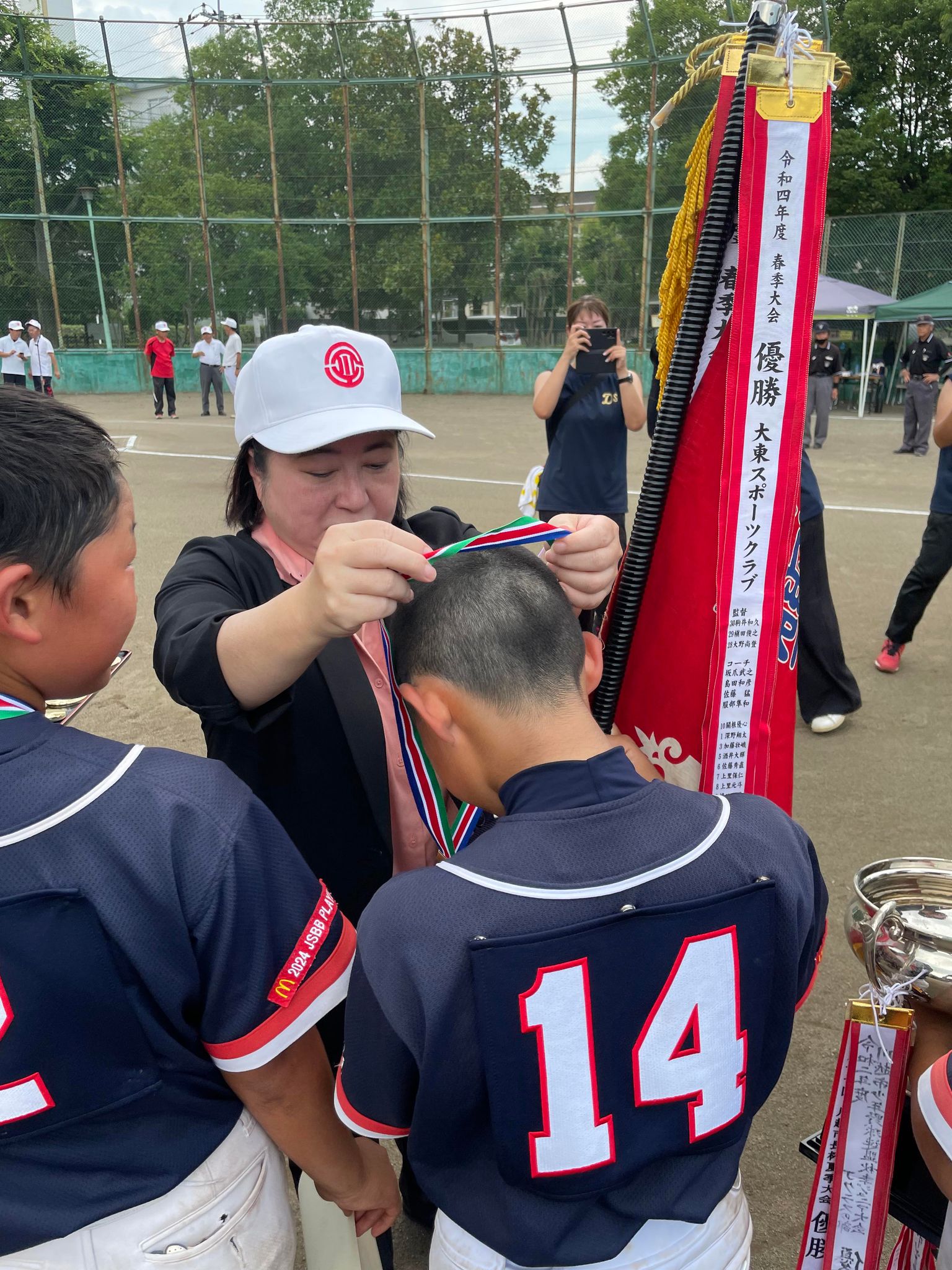 川越市少年野球連盟夏季大会Jクラス決勝戦・表彰式 - 小宮山泰子（コミヤマヤスコ） ｜ 選挙ドットコム
