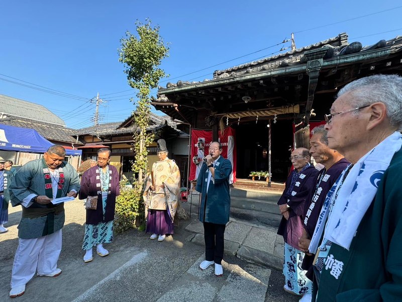 【葛飾区】宝町八幡神社例大祭で大賑わい10/13宝町八幡神社例大祭に平田みつよし都議会議員とご... - 高木信明（タカギノブアキ） ｜ 選挙 ...