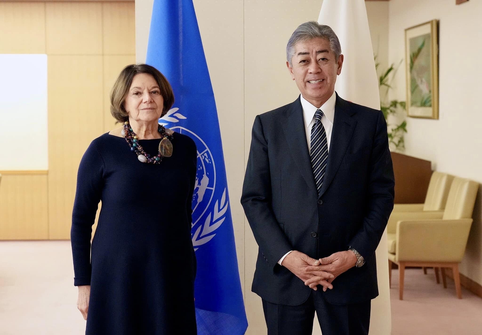 「ディカルロ国連事務次長がお越しになりました」 - 岩屋たけし（イワヤタケシ） ｜ 選挙ドットコム