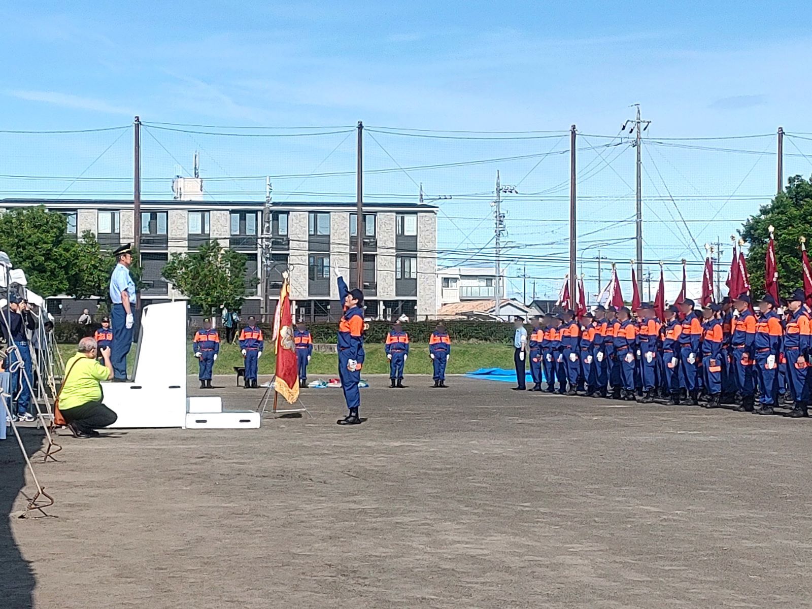 安城市 安城市消防団消防活動競練会が開催されました - 石川健一（イシカワケンイチ） ｜ 選挙ドットコム