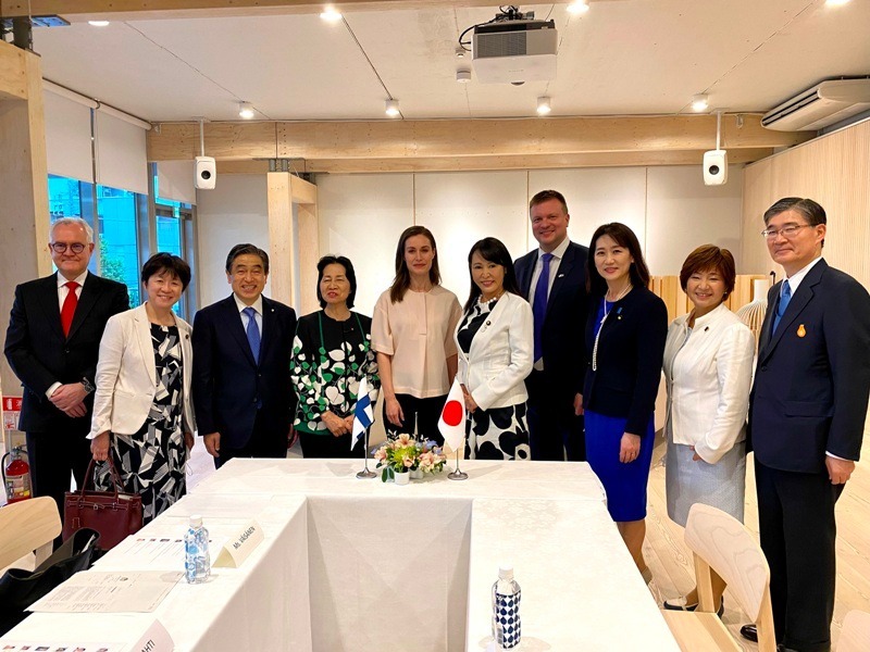 5月12日（木）、日本・フィンランド友好議員連盟の一員として、フィンランド大使館を訪問しました。 - 舟山康江（フナヤマヤスエ） ｜ 選挙ドットコム