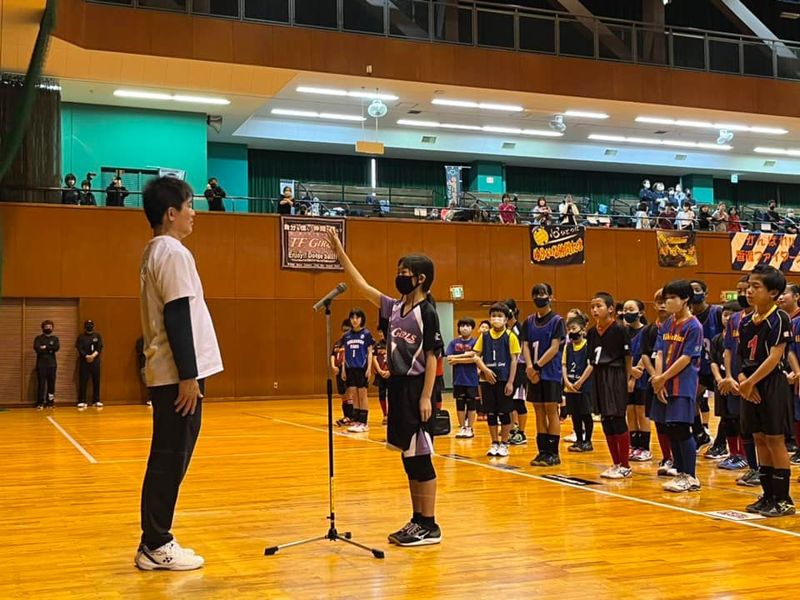 知立市ドッジボール協会主催の「オフィシャル新人戦2023」の開会式にお邪魔しました。 - 田中健（タナカタケシ） ｜ 選挙ドットコム