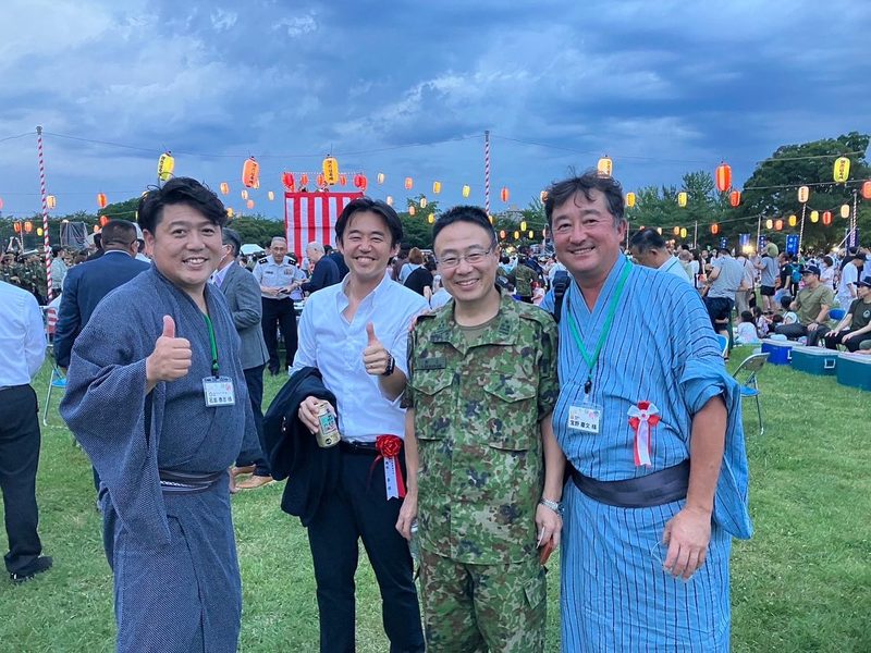 朝霞駐屯地の納涼大会、四年ぶりの開催、本当に盛り上がっていました。 - ほさかやすし（ホサカヤスシ） ｜ 選挙ドットコム
